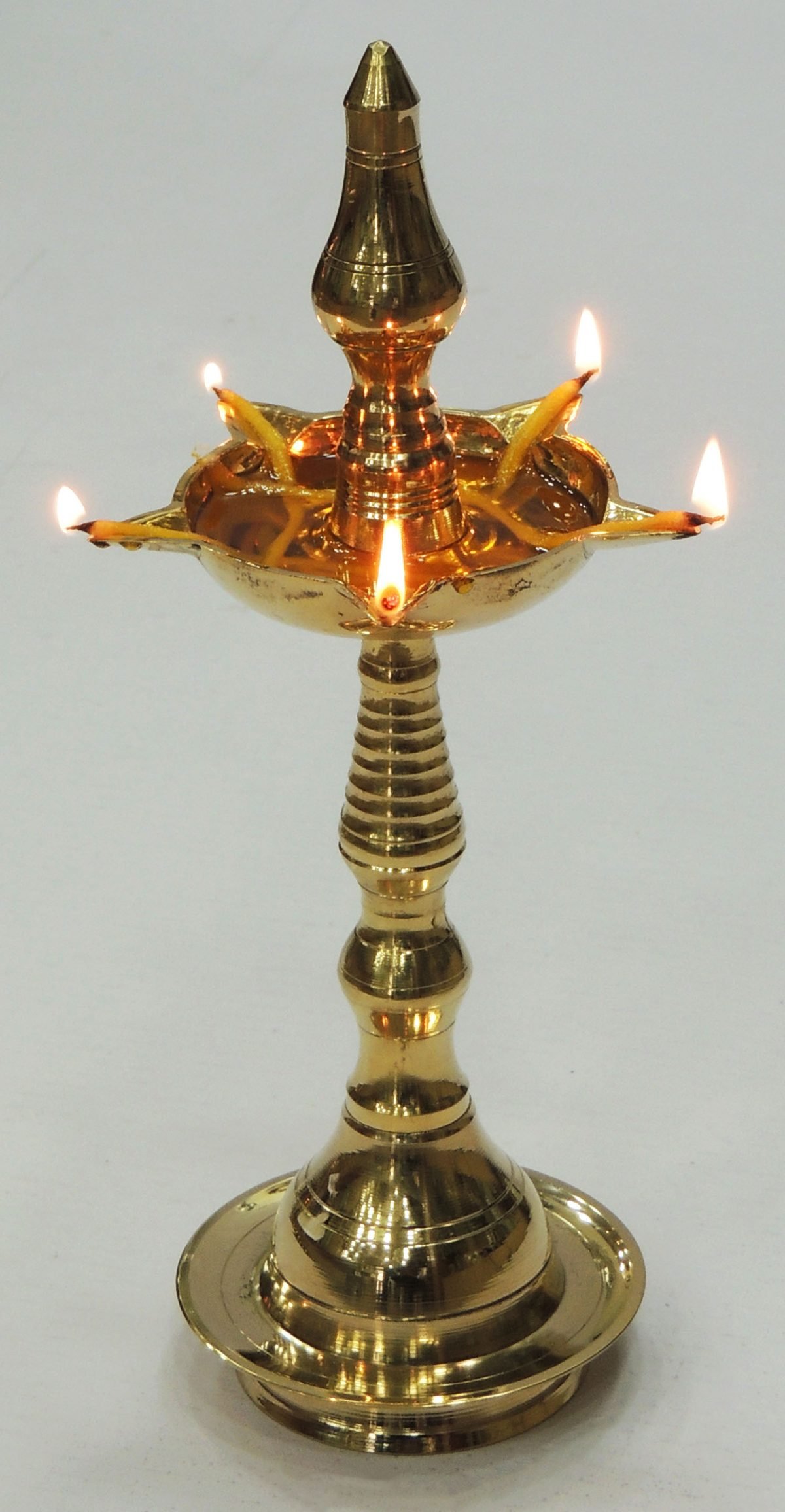 Brass Kerala Fancy Deepak Diya 11 2 Inch Shrigram Organics Brass Kerala Fancy Deepak Diya 11 2 Inch Shrigram Organics